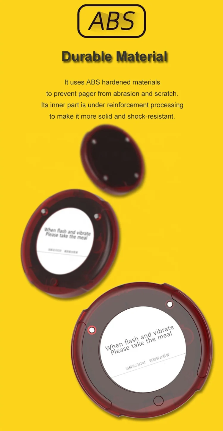 Separate Keypad 20 Mini Waiter Queue Paging Buzzer Cafe Wireless ...