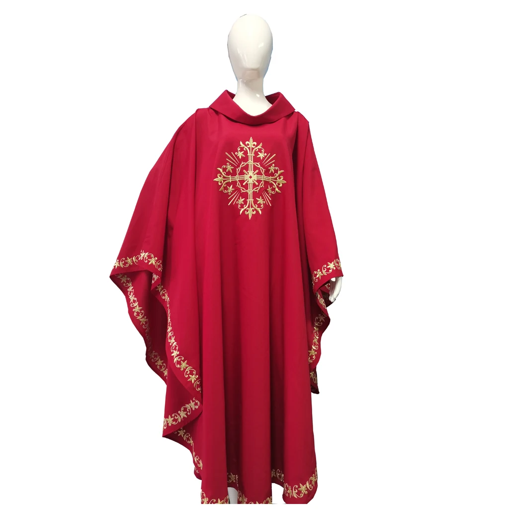Catholic Church Pastor Vestments Priest Robe - Buy Clergy Robe,Church ...