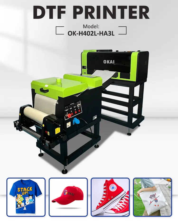 Dtf Tshirt Printing Machine A3 30cm Dtf Printer With 2 I1600 Head - Buy Dtf A3 Size Printer dual ...