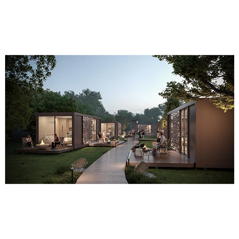 Modern Design Prefab Living Luxury Fashion Garden Pod Modular ...