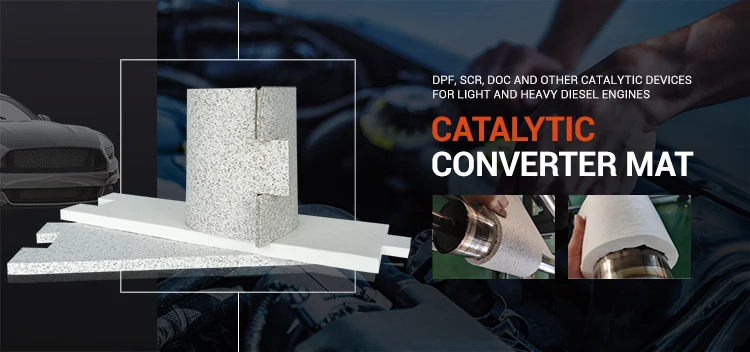 Ceramic Fiber Catalytic Converter Mat - SUNTHERM Quality