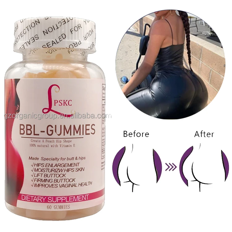 Private Label Oem Butt Booster Booty Gummy Enlargement Hip And Breast Enhancement Gummies - Buy ...