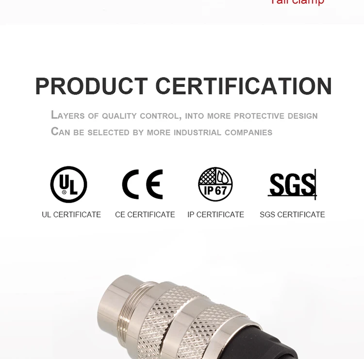 M16 J09 Sensor Waterproof Circular Signal Connector 5 6 8pin C091 ...