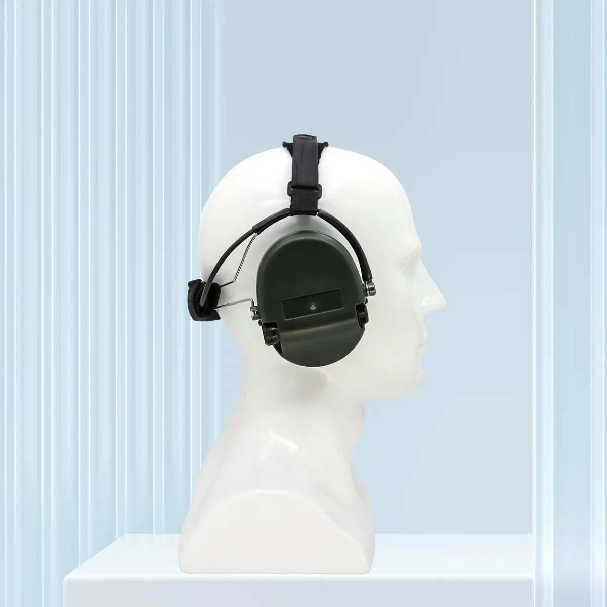 Tac-sky Tactical Electronic Over-ear Silicone Tci Liberator Ii Ipsc Noise-canceling Pickup Rear ...