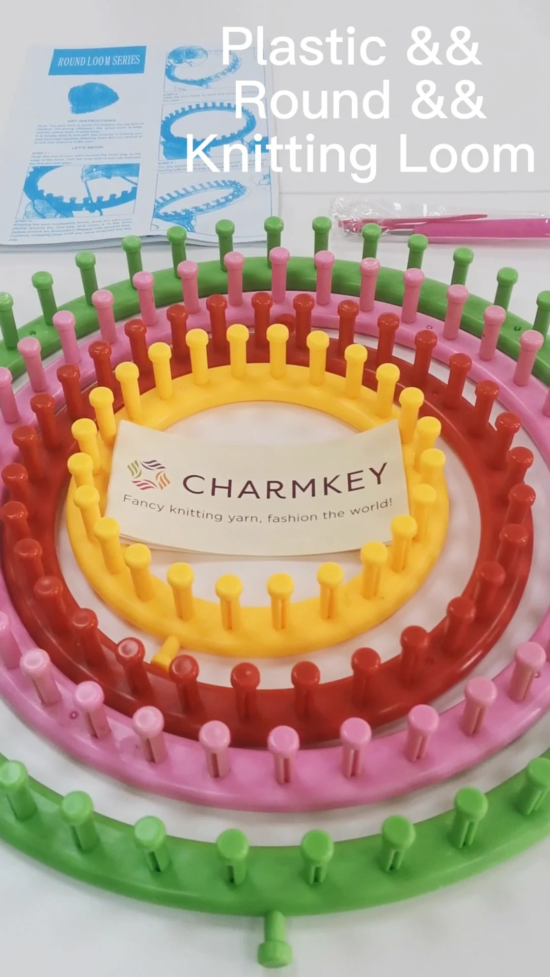 Round Knitting Looms