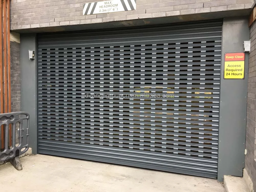 Modern Steel Grille Roller Shutter Door Security Aluminum Grill Rolling ...