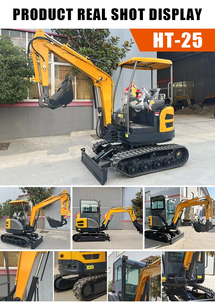 Mini Excavator Digger - 2.5ton Kubota for Sale with Free Shipping