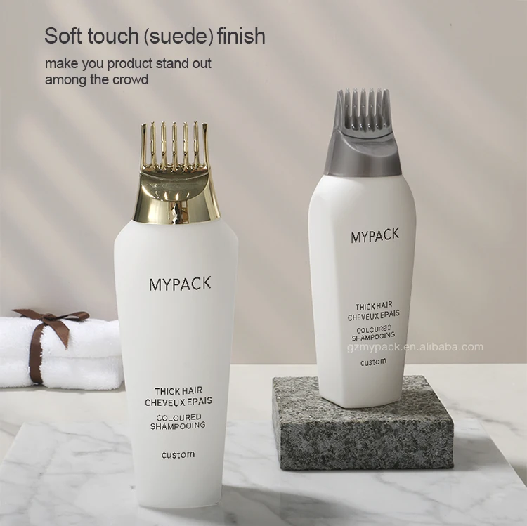 Mypack Unique Square Shape 250lml300ml White Soft Silicone Hair Dyeing ...