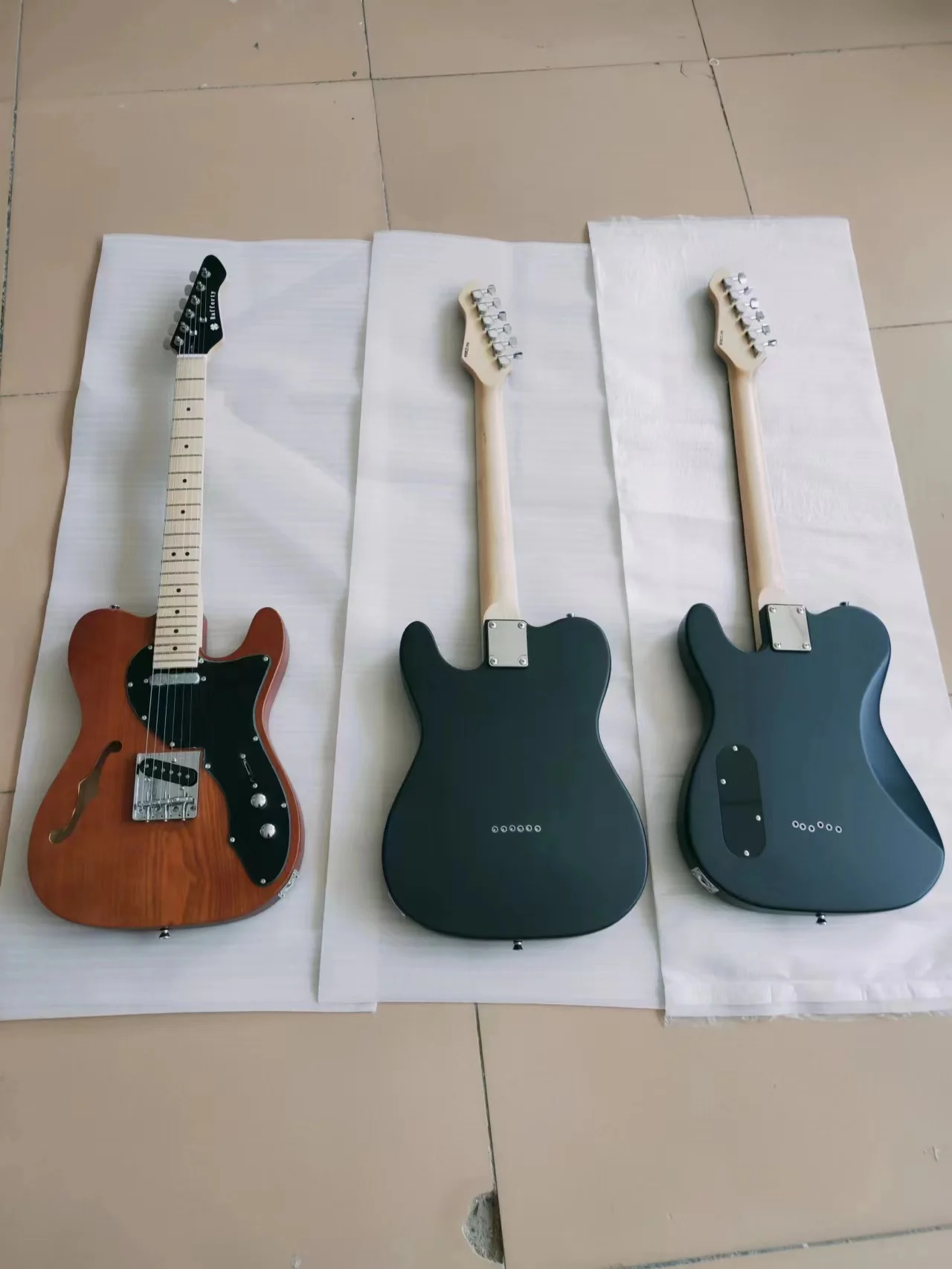 Semi-hollow Guitar Electric Stringed Instruments Factory Hollow Bod ...