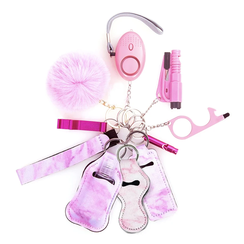 Self Defense Keychain Set 11pc Luxury Self Defense Keychain Set ...