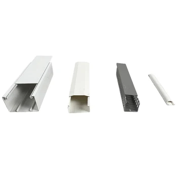 Environmental Pvc Slotted Wiring Duct Plastic Cable Trunking - Buy ...