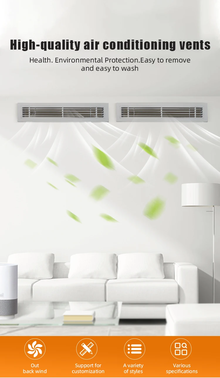 Linear Return Air Grille - Efficient HVAC Ventilation