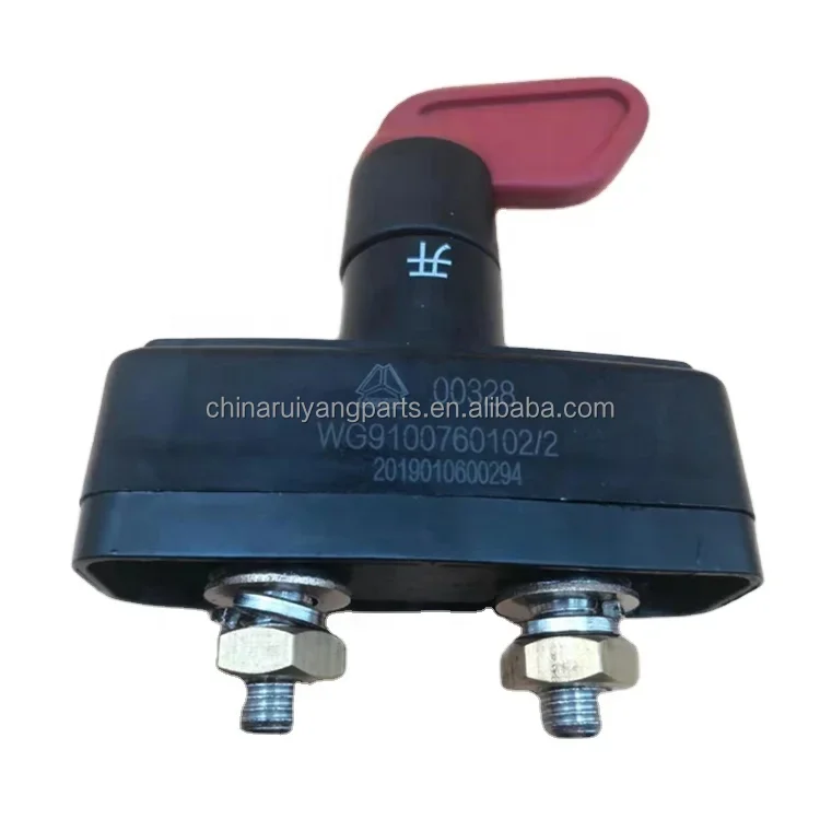 Sinotruk Howo Truck Trailer Spares Parts Battery Main Switch ...