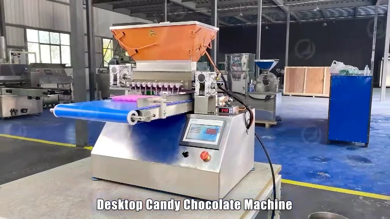 Industrial Automatic Gummy Bear Rose Jelly Lollipop Hard Sugar Shape ...