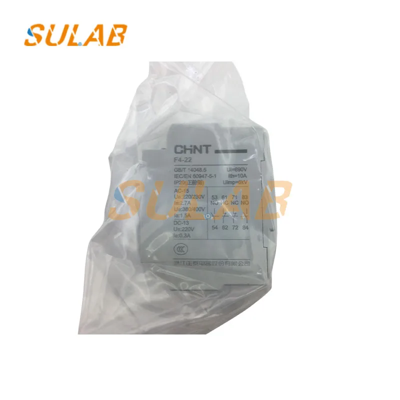 Elevator Parts Elevator Contactor Auxiliary Contactor4 Poles La1-dn22 ...
