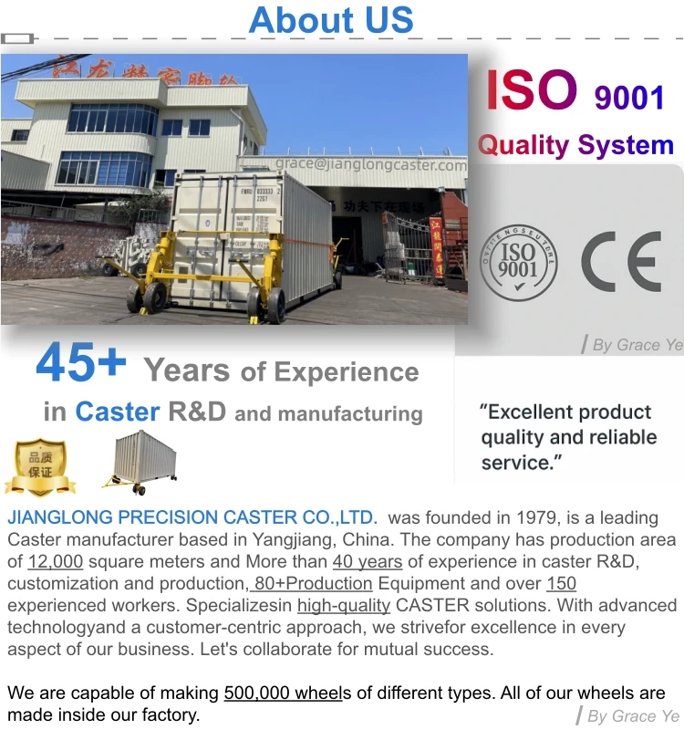 10 Tons Heavy Duty ISO Shipping Hydraulic Lifting Casters