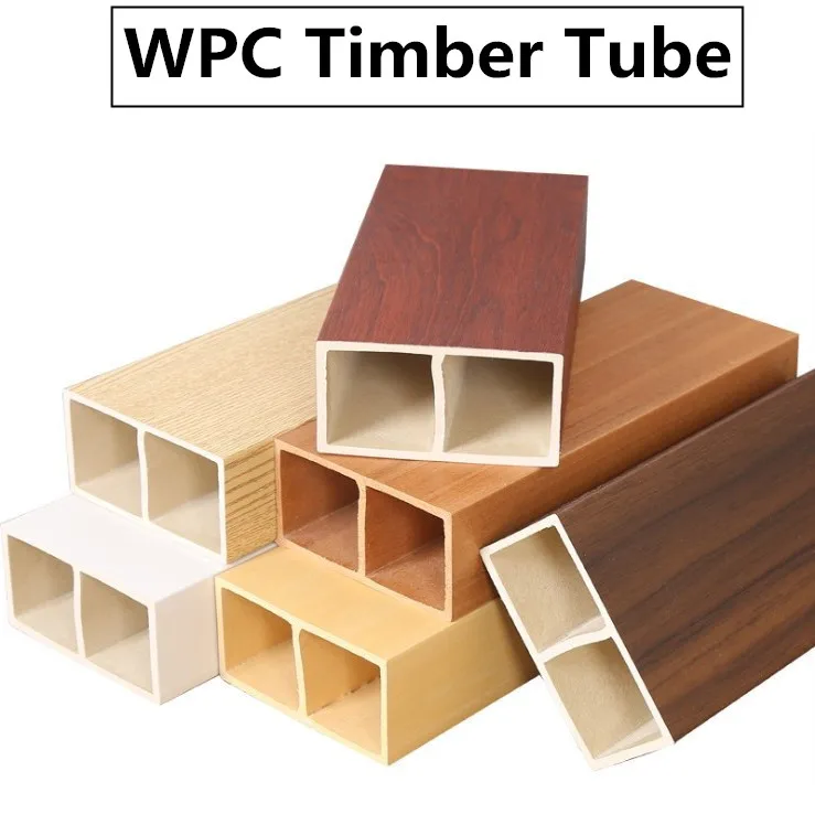 Modern Square Timber WPC Wall Panel Waterproof Indoor Decorative ...