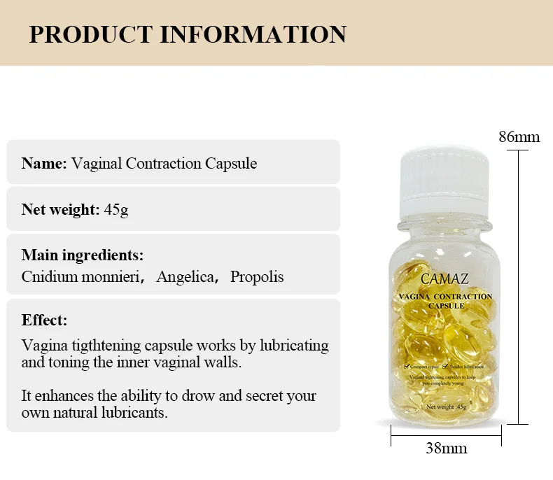 Wholesale Sexual Orgasm Capsules Yoni Pleasure Enhancing Capsule Female ...