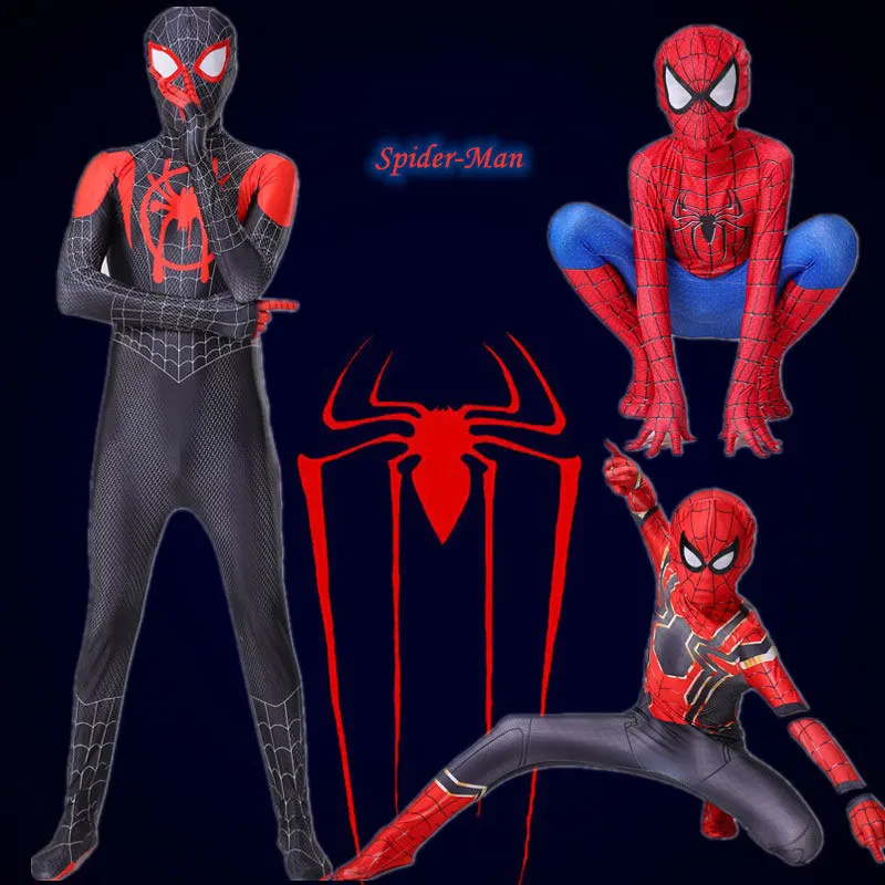 Red Black Spiderman Costume Spider Man Suit Spider-man Costumes ...