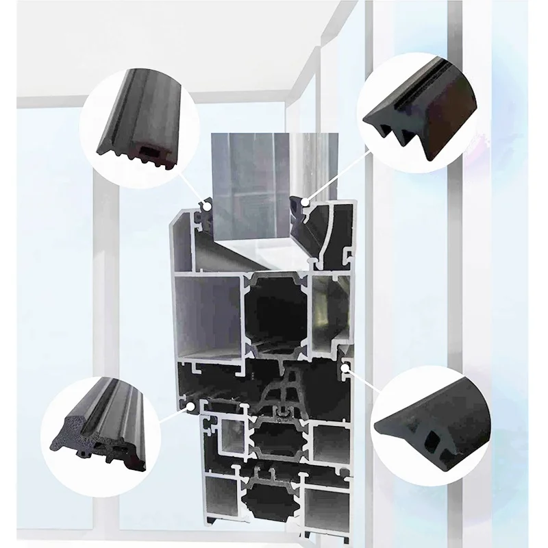 Epdm Rubber Sealing Strip Doors And Windows Rubber Strip Waterproof ...