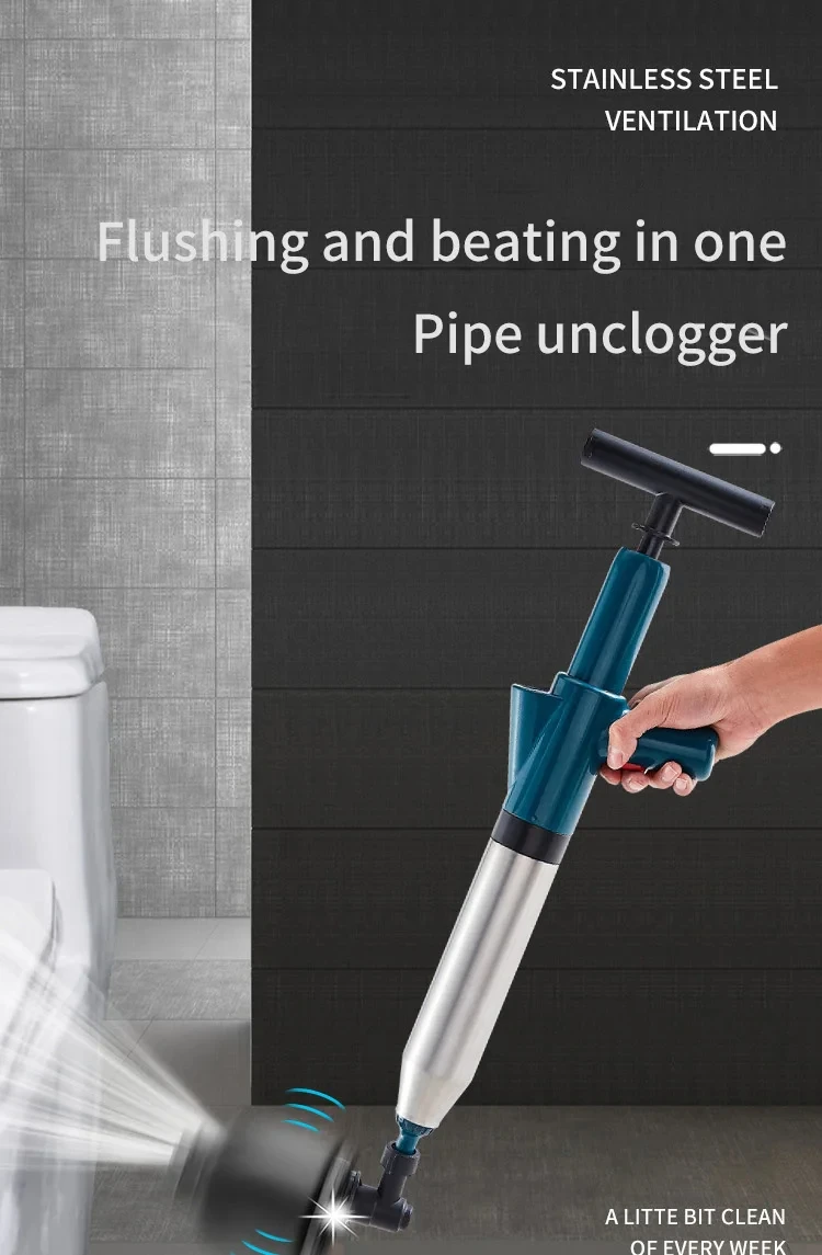 Toilet Unclogger Sink Sewer Pipe Dredge Toilet Drain Snack Drain Clog ...