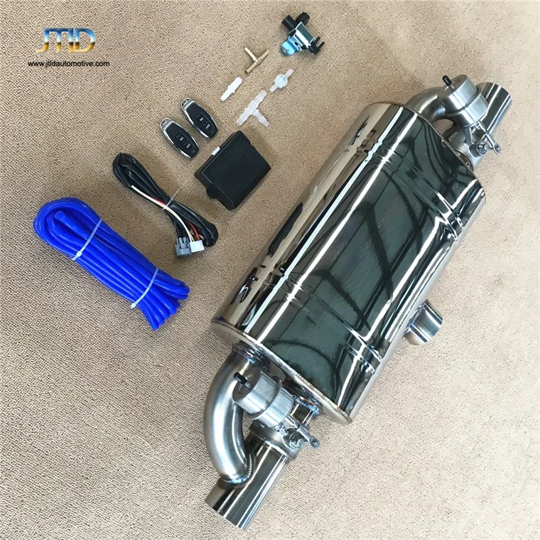 JTLD Universal Dual Exhaust Car Muffler Cutout Vacuum Valve with Remote ...