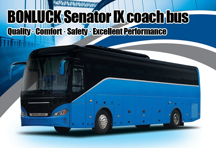Luxury Bonluck Senator Lx 4x2 Lhd Rhd Coach Bus 51- 53 Seats 12m Tour ...