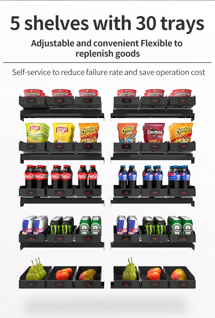 TCN 24/7 Self-Service Fresh Fruit Vending Machine