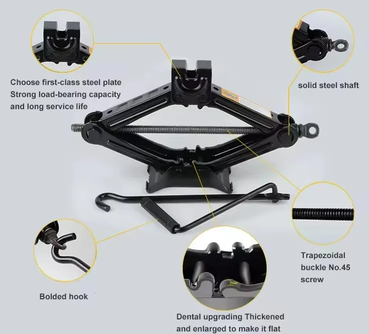 Wholesale 2T Hand-Operated Car Jack - Labor-Saving Tool