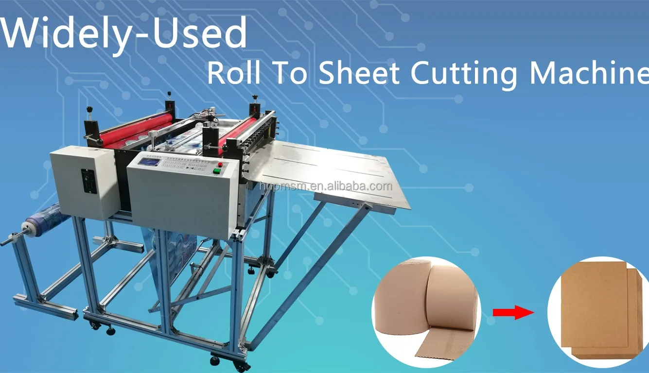 Widely-used Polyester Film Roll Cutting Machine Low Price Desktop Paper ...