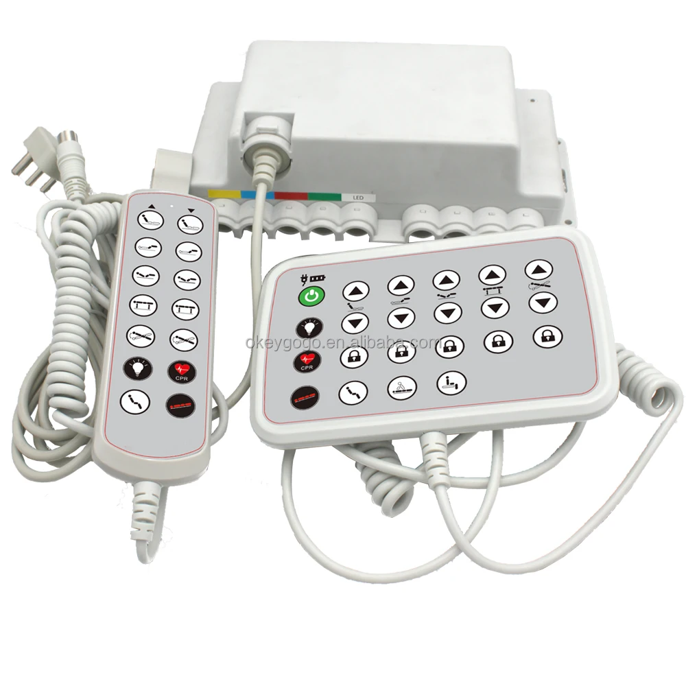 Alibaba.com: Medical Hospital Bed Parts Hand Control for 4 Actuators ...