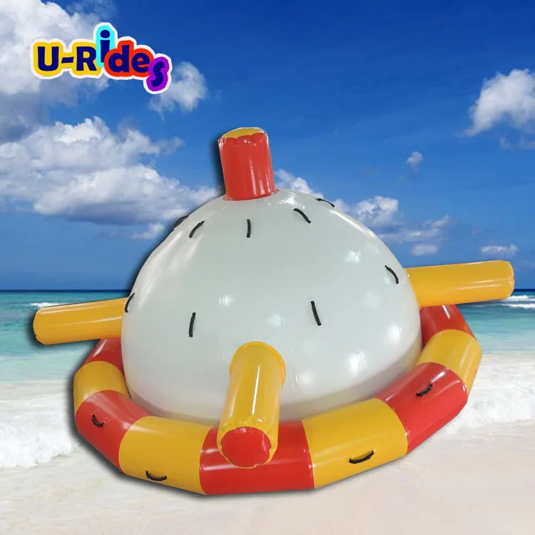 Summer Hot Selling Flying UFO Inflatable Water Floating Saturn Rocker ...