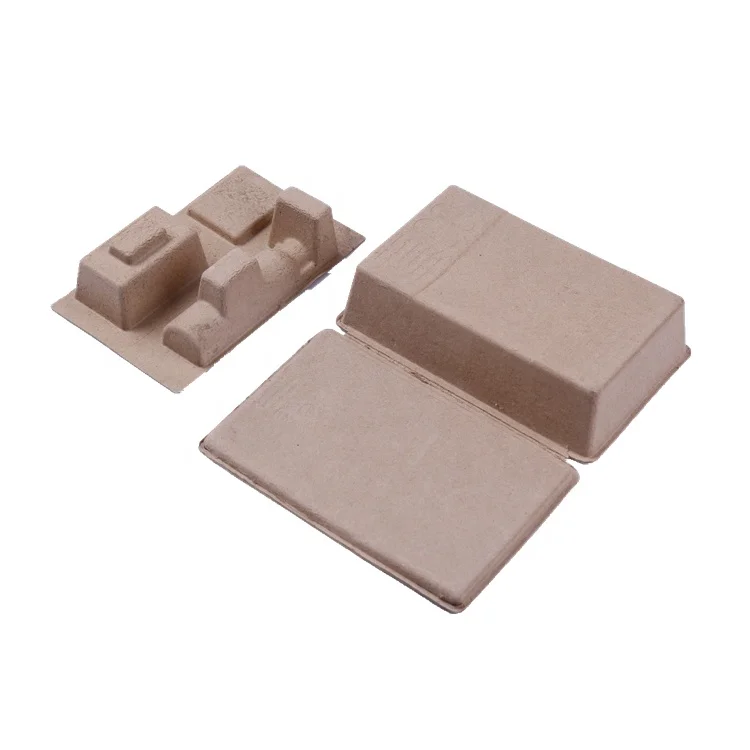 Bio Degradable Pulp Molded Packaging Skincare Package Box - Buy ...