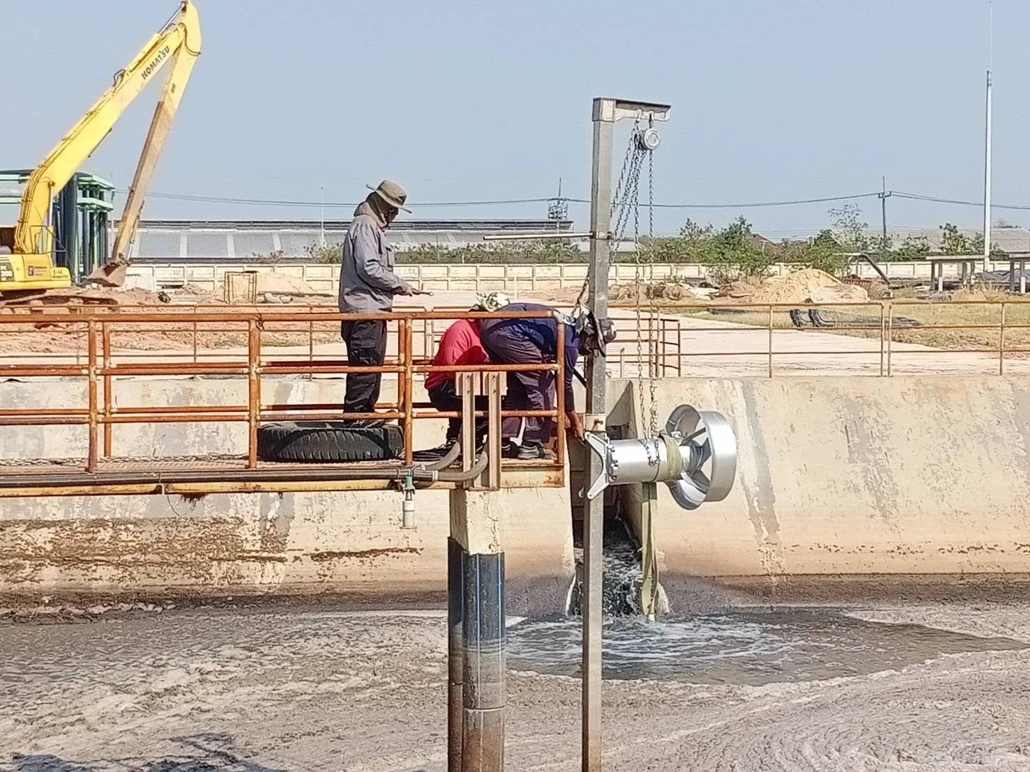 Qjb15kw Cast Iron Submersible Agitator for Water Treatment