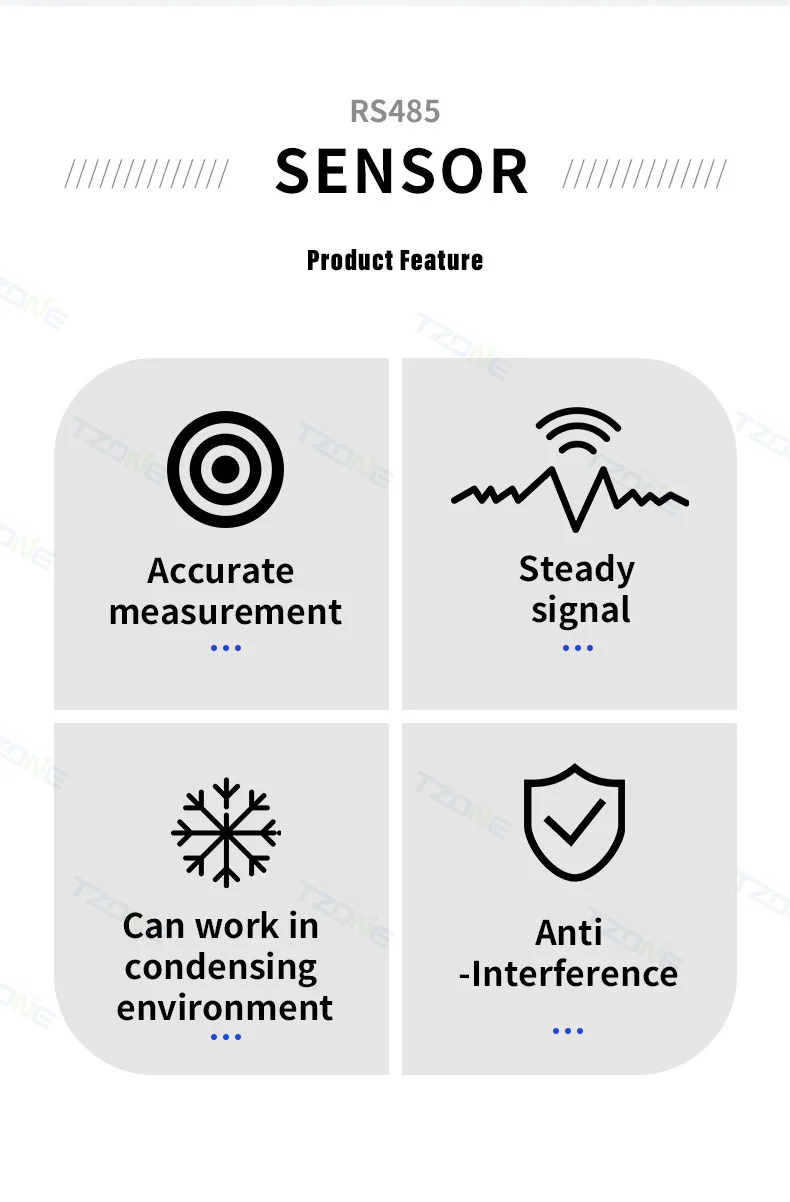 Soil Temperature Moisture Sensor - Reliable Data Logging