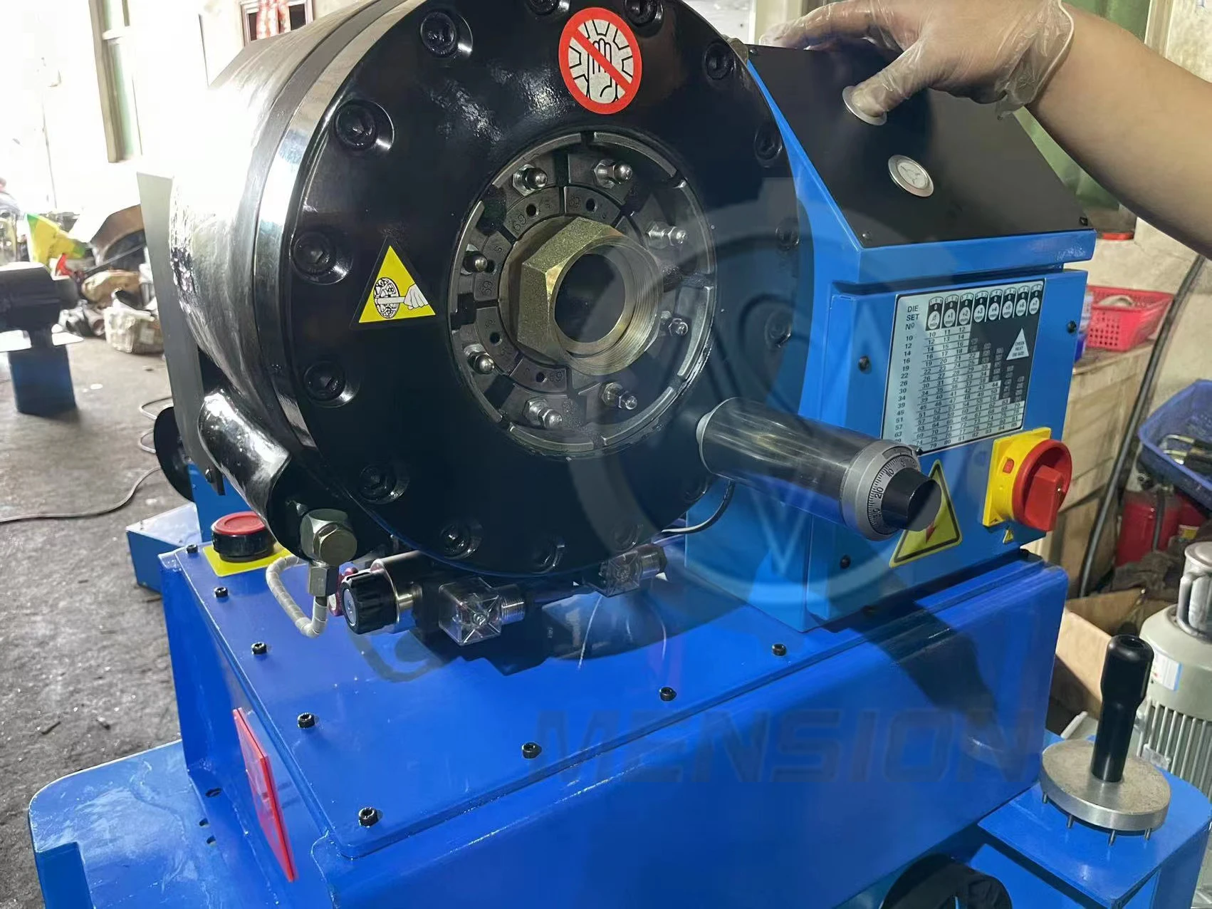 Manual Portable Hose Crimper for Hydraulic Hose from 1/4'' to 2'' Inch
