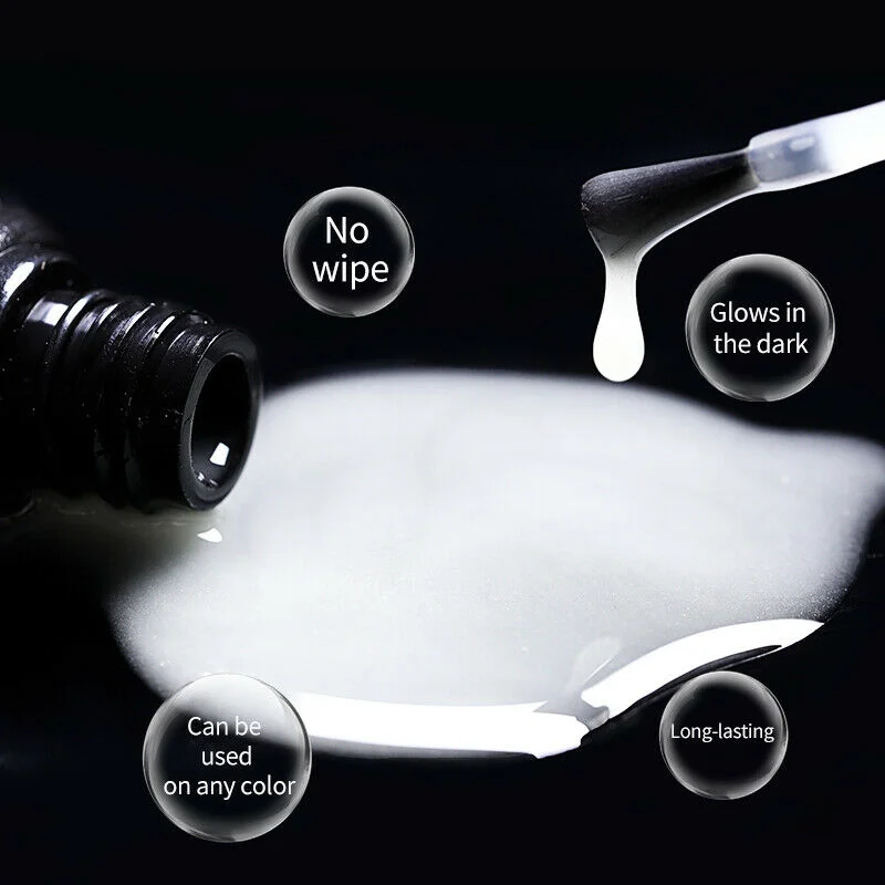 Soak Off Diy Art Design Gel Polish Glow Neon Fluorescent Bright Top ...