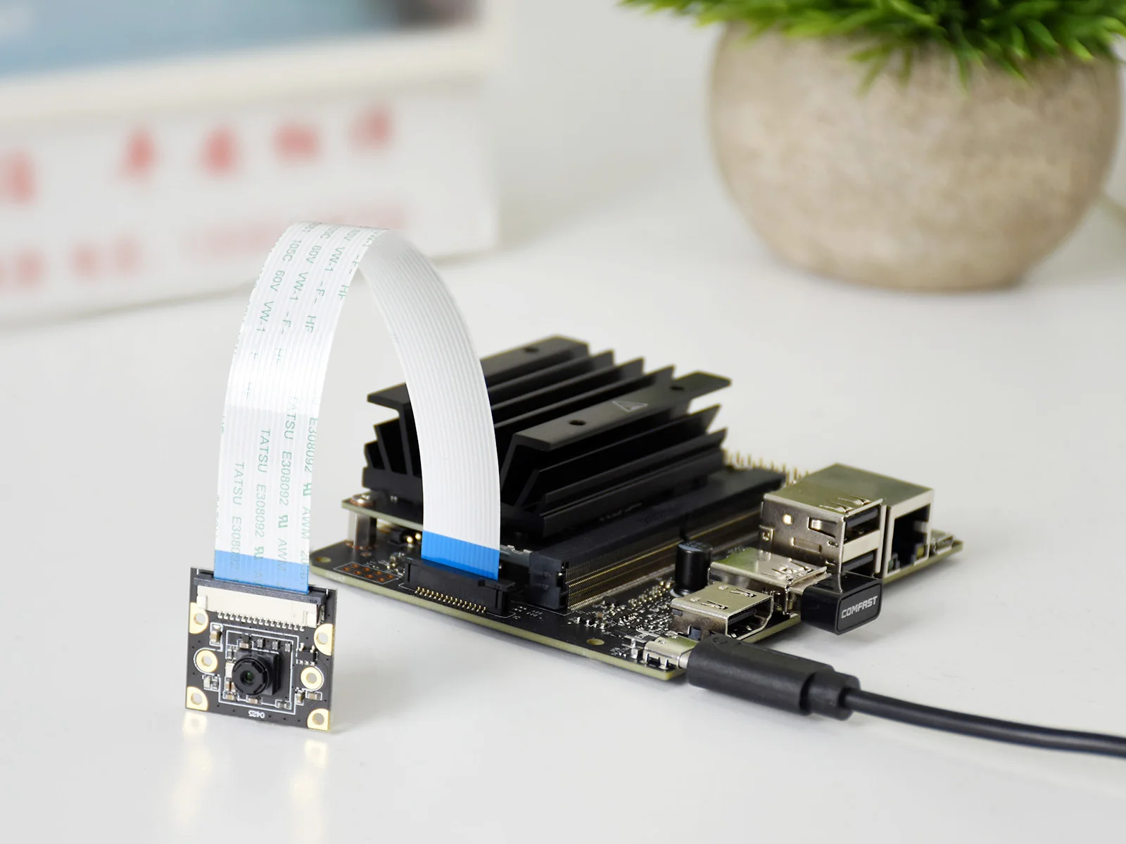 NVIDIA Jetson Nano 2GB Development Pack - AI Vision Kit