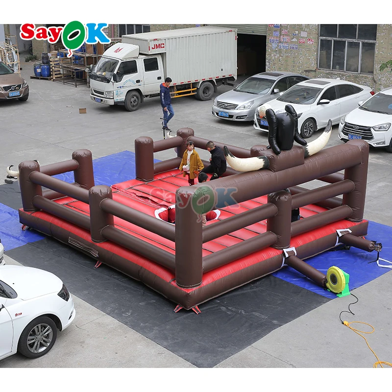 Custom Inflatable Mechanical Electric Bull Inflatable Mechanical ...