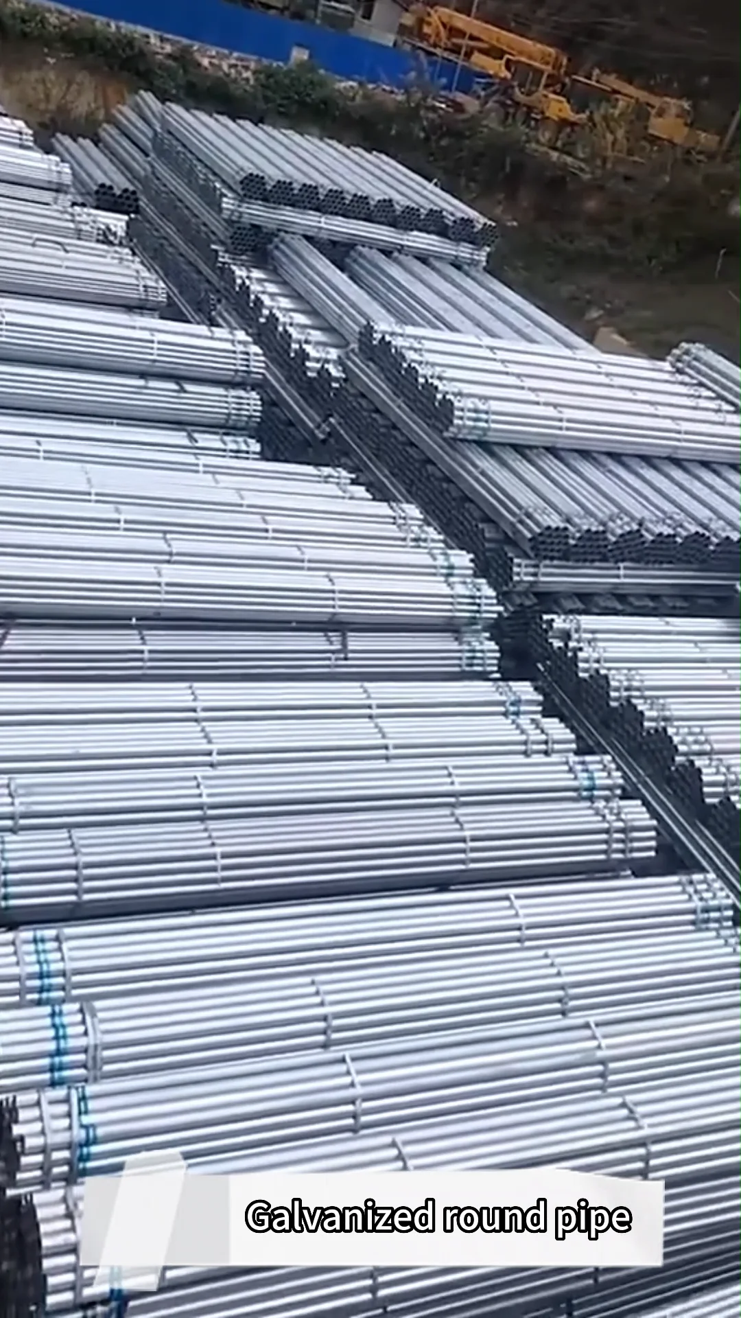 Round Pipe Of Straight Line Welded Pipe To Do Resistant Rust - Buy ...