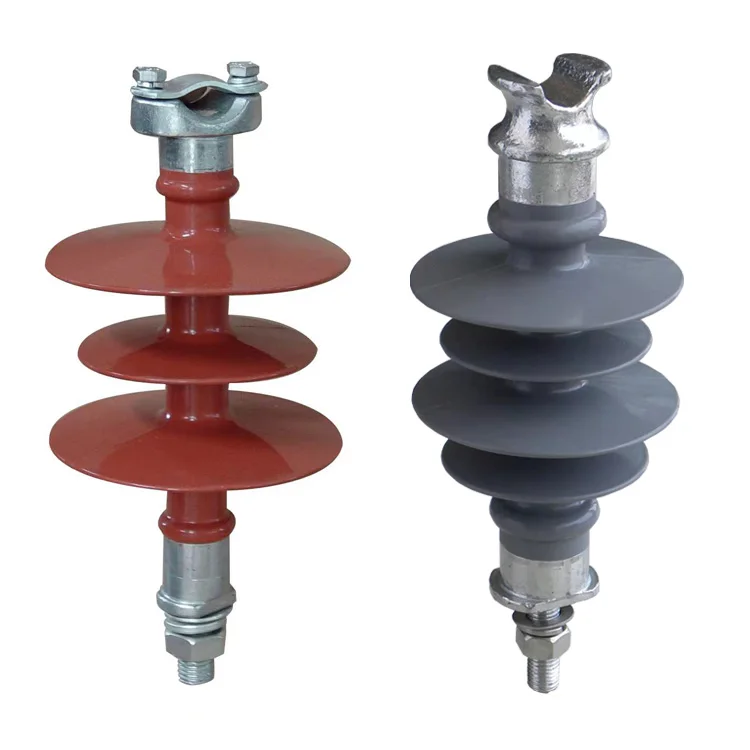 High Voltage 24kv Polymer Silicon Composite Pin Type Insulator - Buy ...