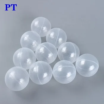 Wholesale White Plastic Ball Clear Transparent White Plastic Commercial ...