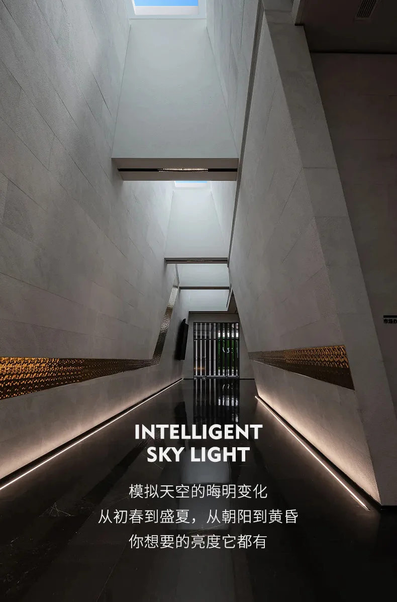 Indoor Artificial Sunlight Hight Cri Lamp Recessed Window Blue Sky ...