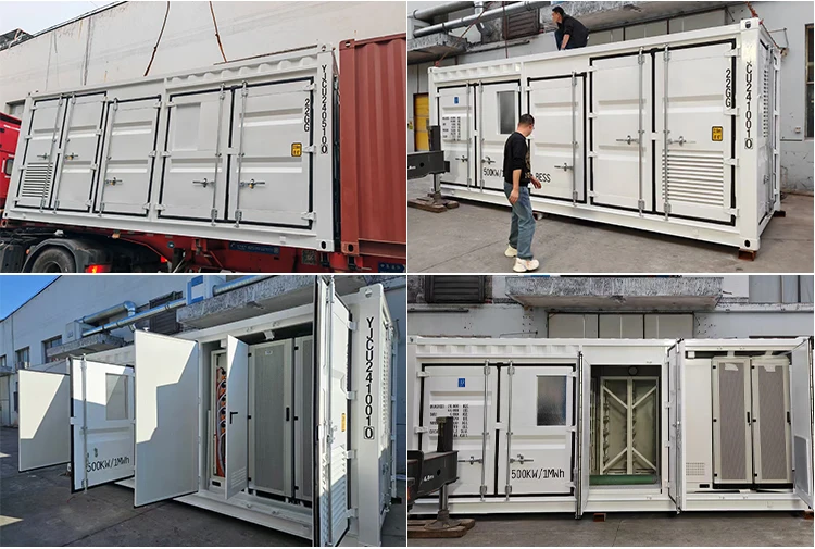 40ft Commercial Battery Container 500KW 1 MWH 1MWH 2MWH Battery ...
