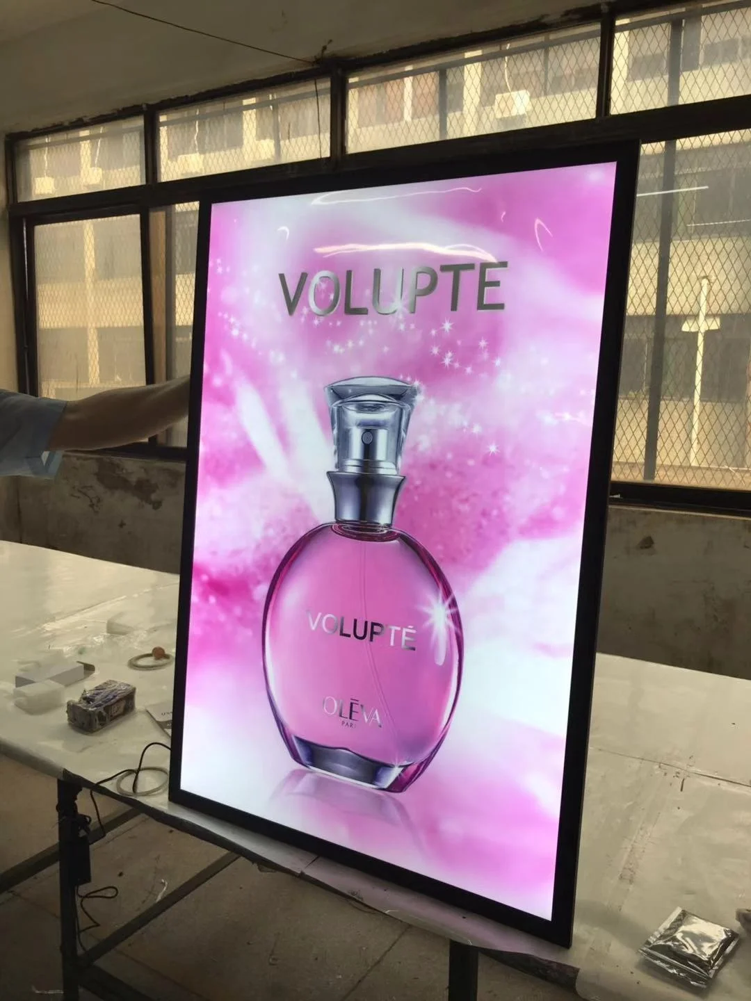 Ultra Thin Advertising Metal Lightbox Window Display A0 A1 A2 A3 A4 Aluminum Led Poster Frame ...
