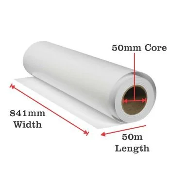 Professional Plotter Paper - A0 to A1 Size, 20LB White Bond