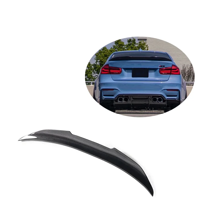 Psm Style Ducktail Trunk Spoiler Carbon Fiber Car Rear Spoiler Wing For ...