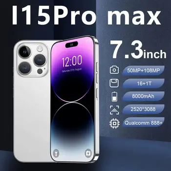 I15 Pro Max Celular Android Smartphone 5g I 512gb 256gb Mobile Phone ...