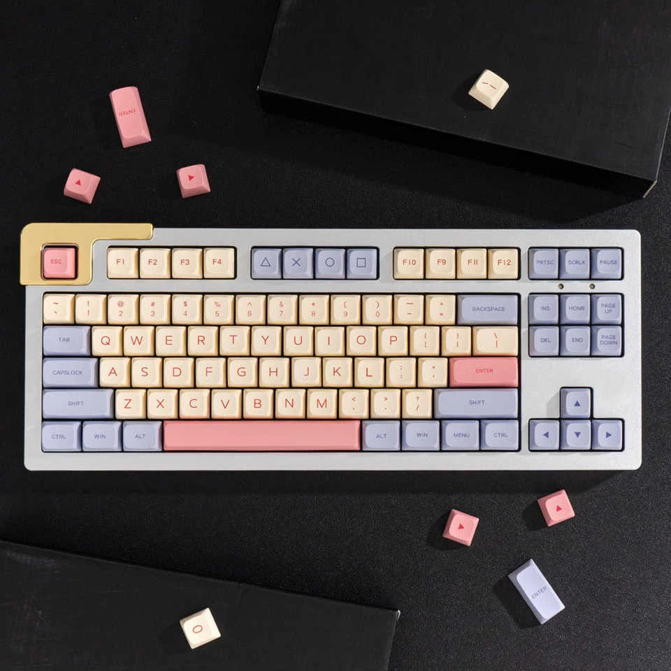 Keycap Design PBT Double Shot Injection Molded Pudding Keycaps Custom ...