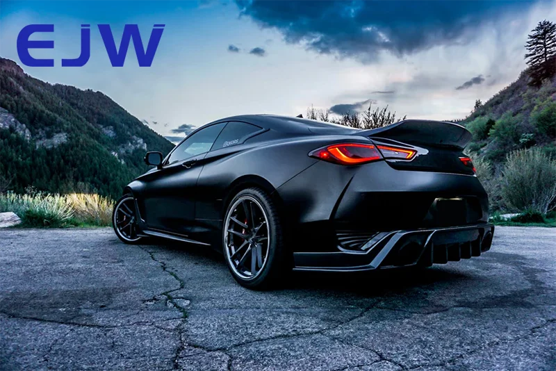 For Infiniti Q60 Q60s Upgraded Carbon Fiber Rear Tailgate Carbon Fiber ...